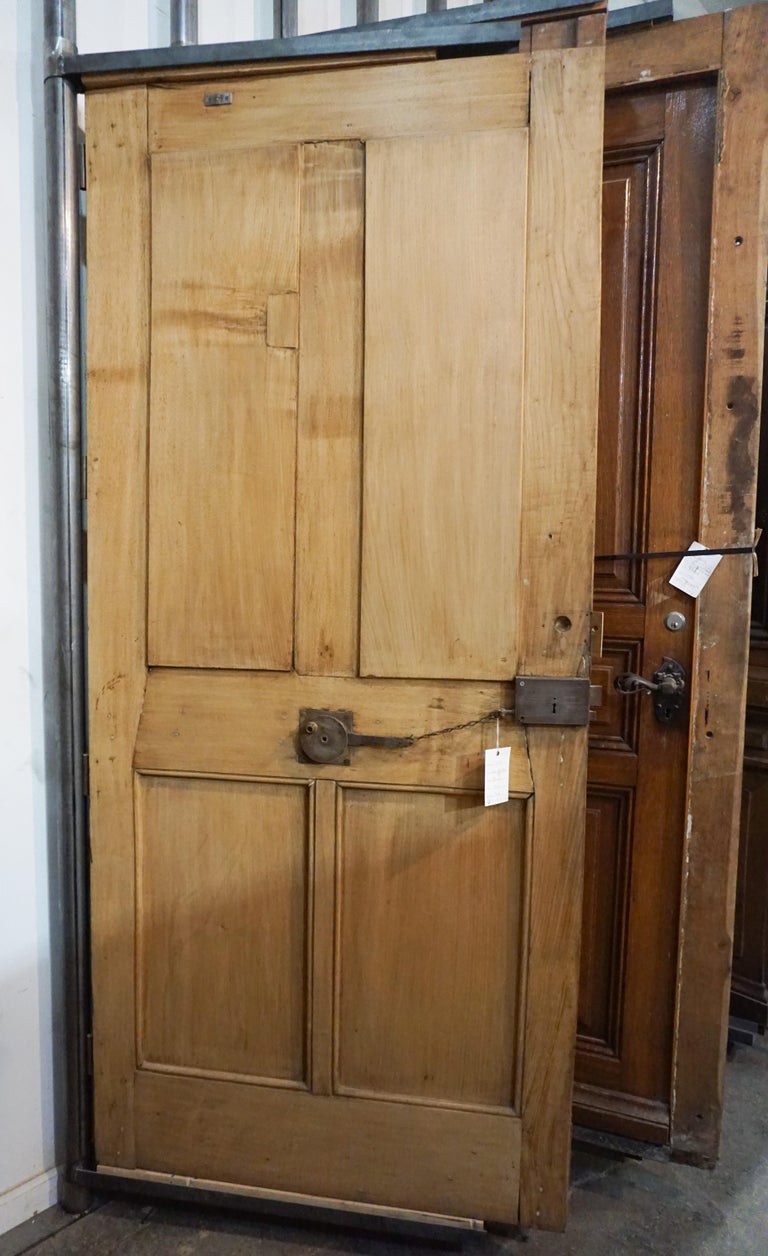 Single Oak Entry Door For Sale at 1stDibs