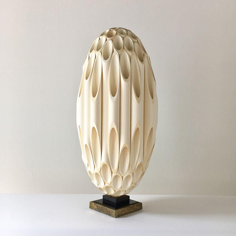 Single Ovoid Rougier Designed Table Lamp, Late 1970s For Sale at ...