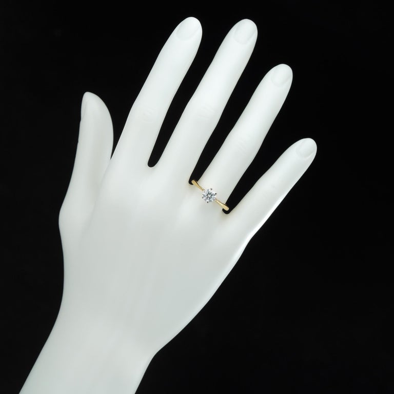 Single-Stone Diamond Ring For Sale at 1stDibs | one stone diamond ring ...