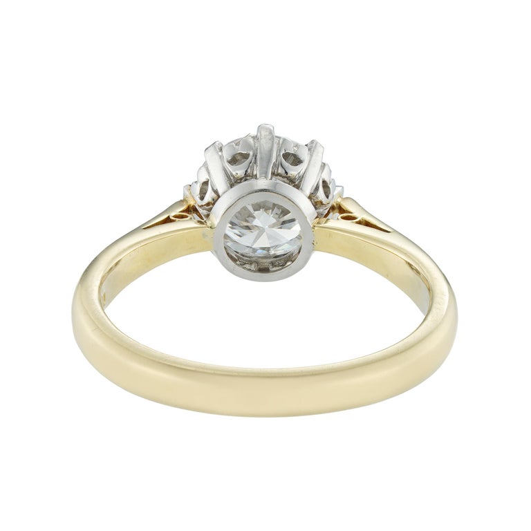 GIA Certified 1.26 Carat Diamond Solitaire Ring at 1stDibs