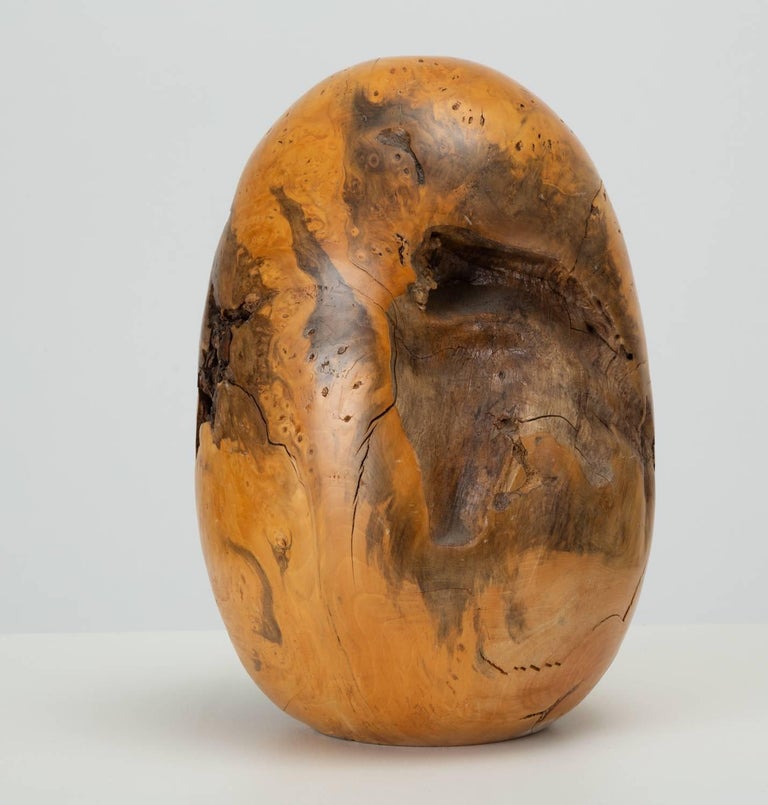 Single Turned Wood Object by Chuck McLaughlin at 1stDibs