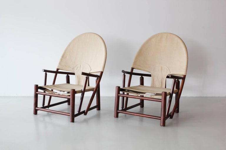 Singular "Hoop" Lounge Chairs by Werther Toffoloni and Piero Palange at ...