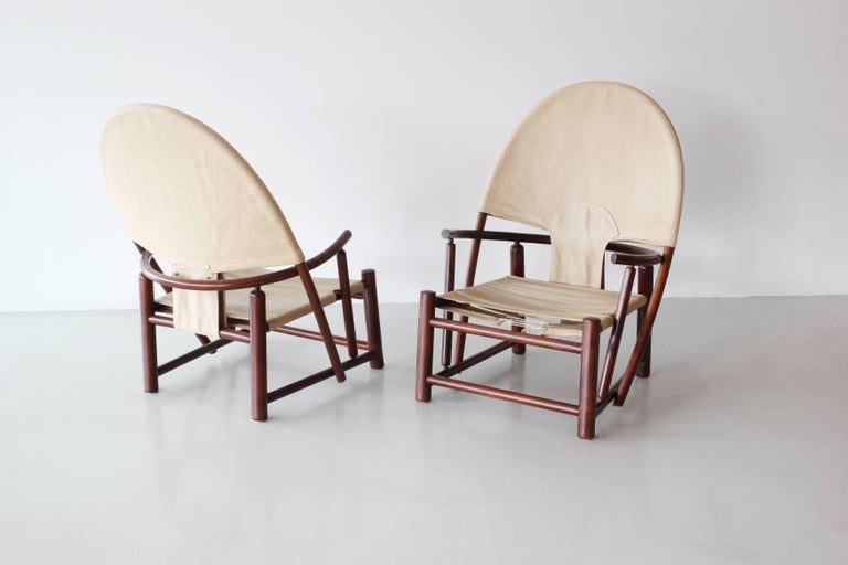 Singular "Hoop" Lounge Chairs by Werther Toffoloni and Piero Palange at ...