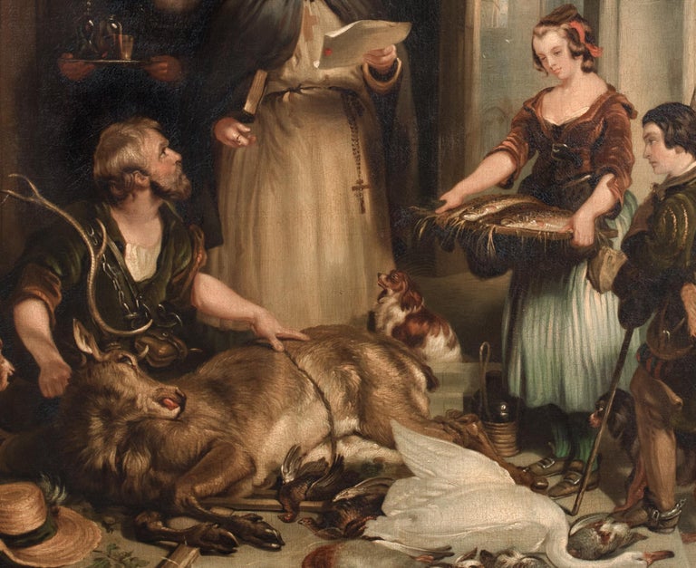 The Hunters Return, Bolton Abbey, 19th Century circle of Sir Edwin Henry Landse For Sale at 1stDibs