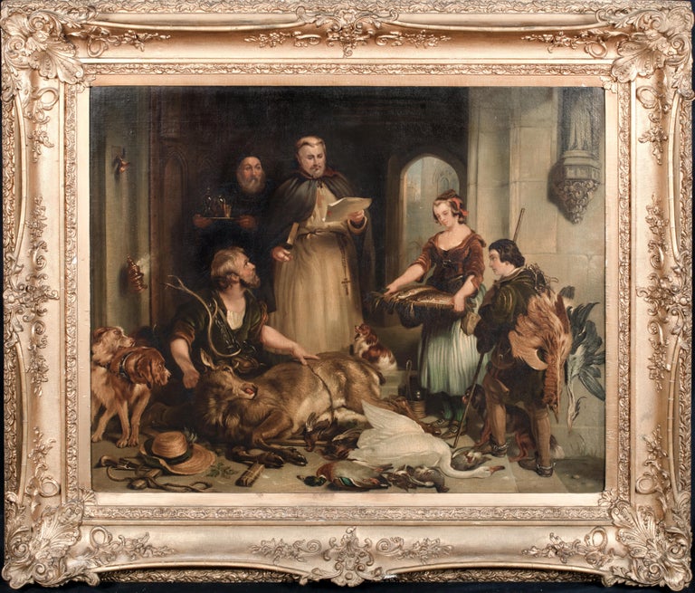 The Hunters Return, Bolton Abbey, 19th Century circle of Sir Edwin Henry Landse For Sale at 1stDibs