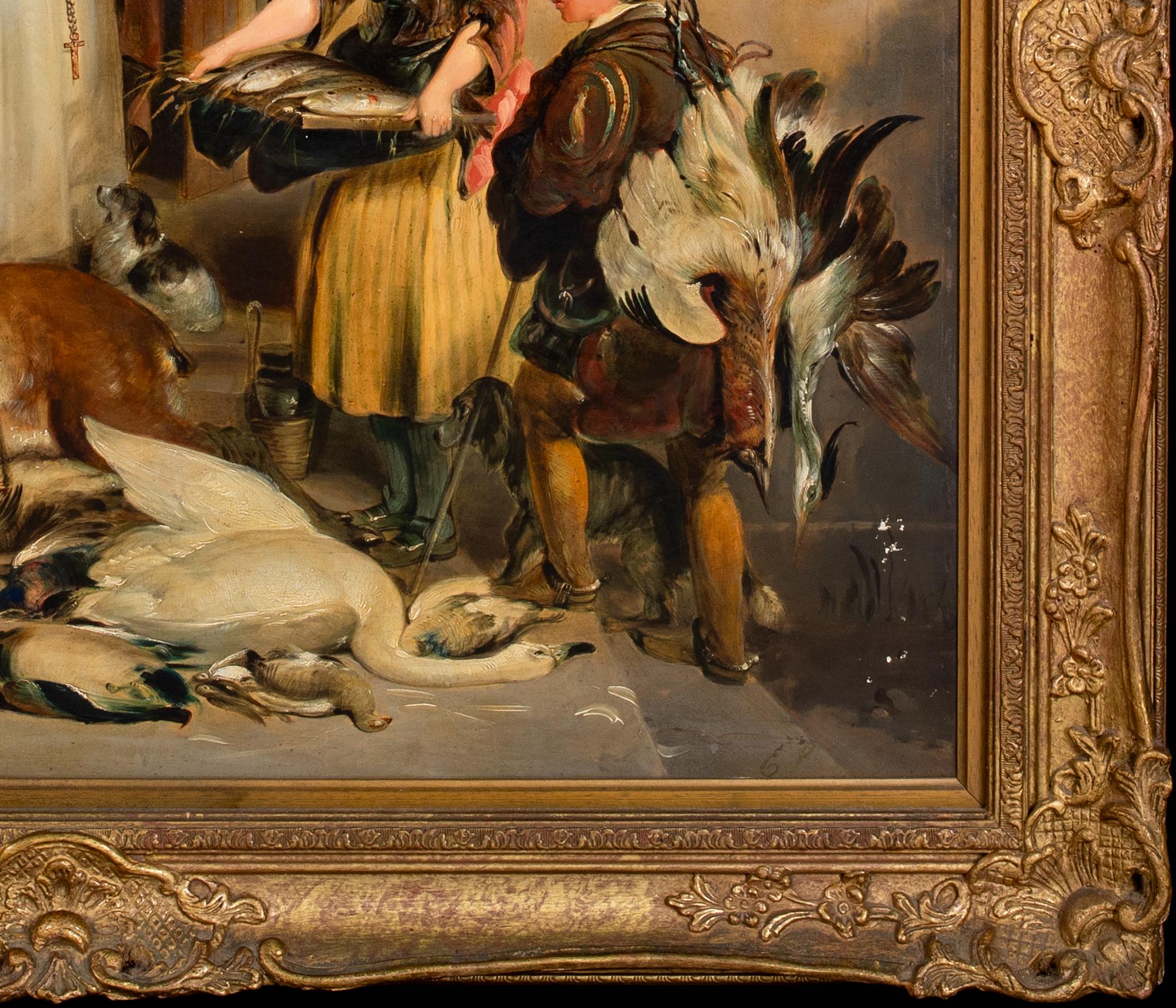 The Stag Hunters Return, 19th Century - Edwin Henry Landseer (1802-1873) For Sale at 1stDibs