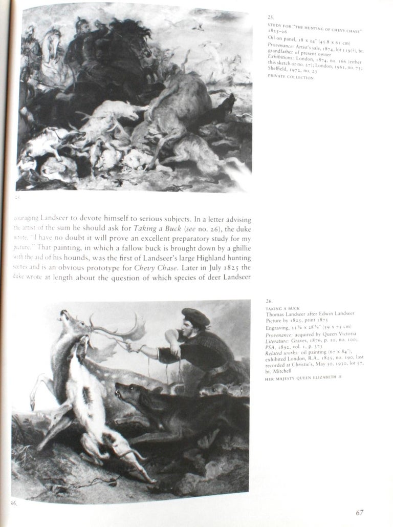 Sir Edwin Landseer, Exhibition Catalogue by Richard Ormond at 1stDibs
