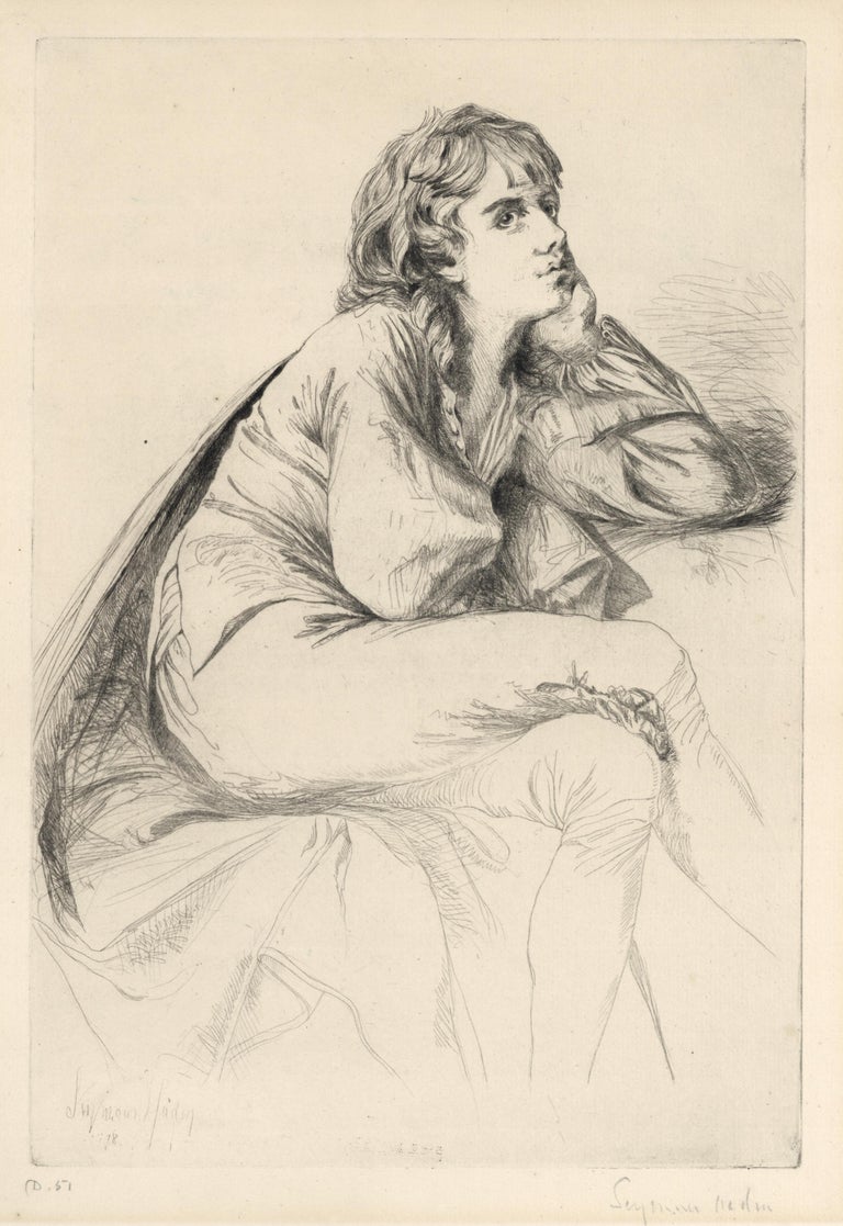 Sir Francis Seymour Haden, R.A. - "Thomas Haden of Derby" signed ...