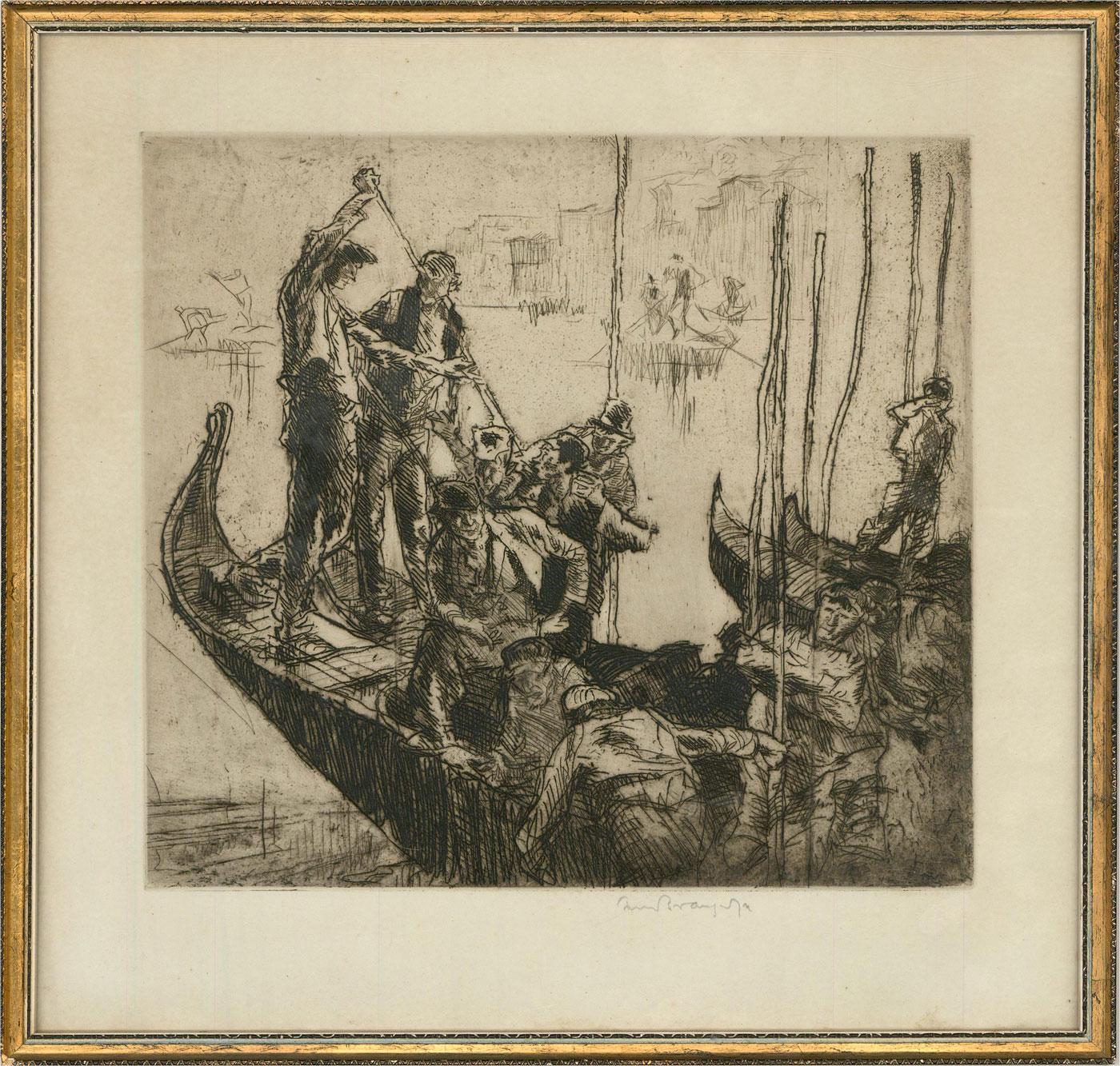 Sir Frank William Brangwyn RA RWS RBA - Sir Frank William Brangwyn RA ...