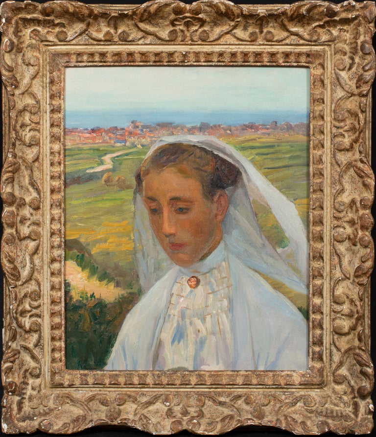 Portrait Of A Bride, circa 1900 For Sale at 1stDibs