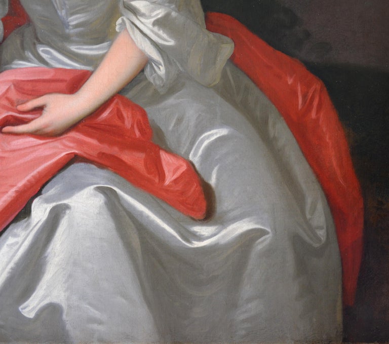 Sir Godfrey Kneller - Portrait of Isabella Marshall - Very Large 18th ...