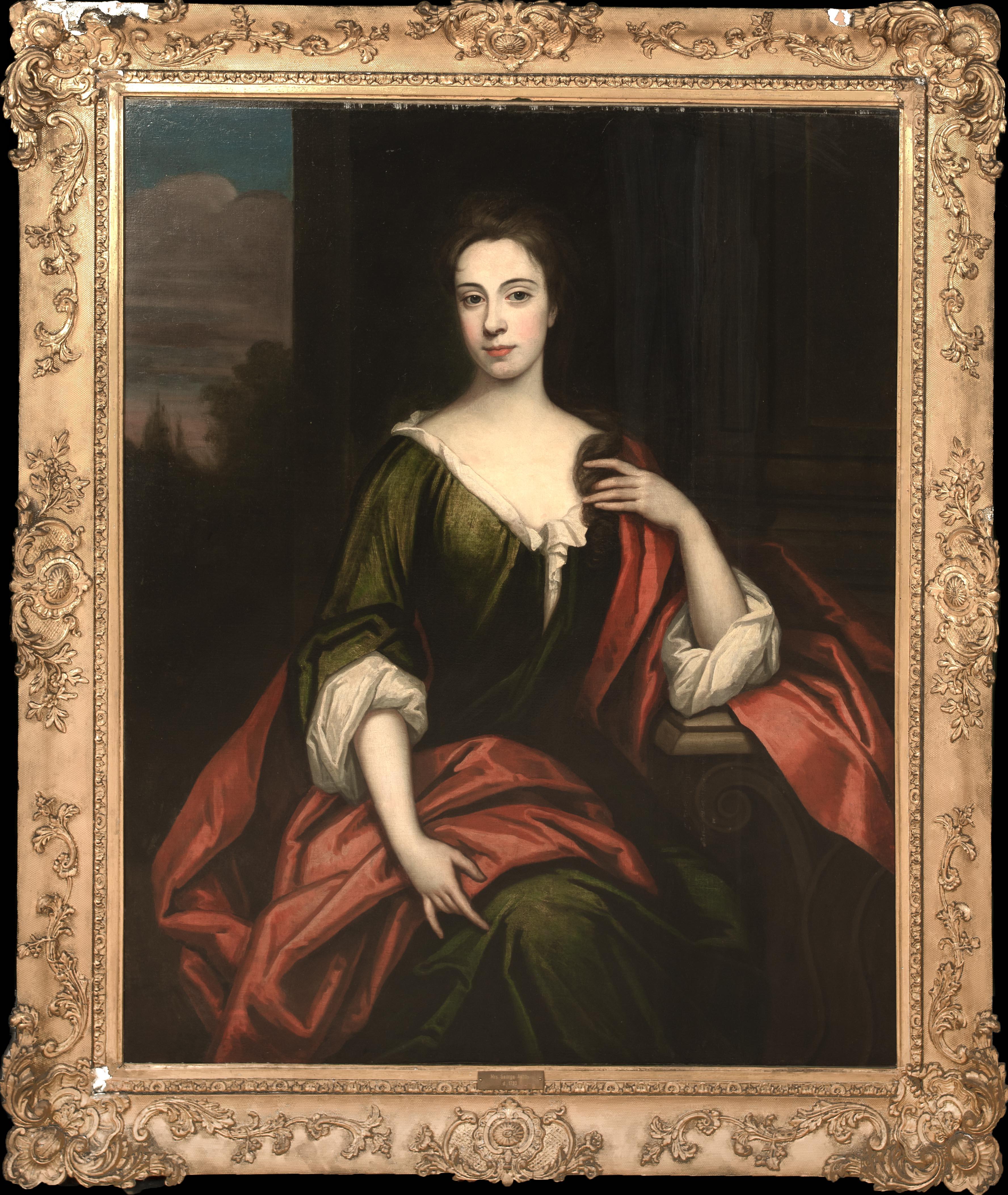 Portrait Of Mrs Hannah Ashby (Wife of George Ashby, Daughter of Edmund ...