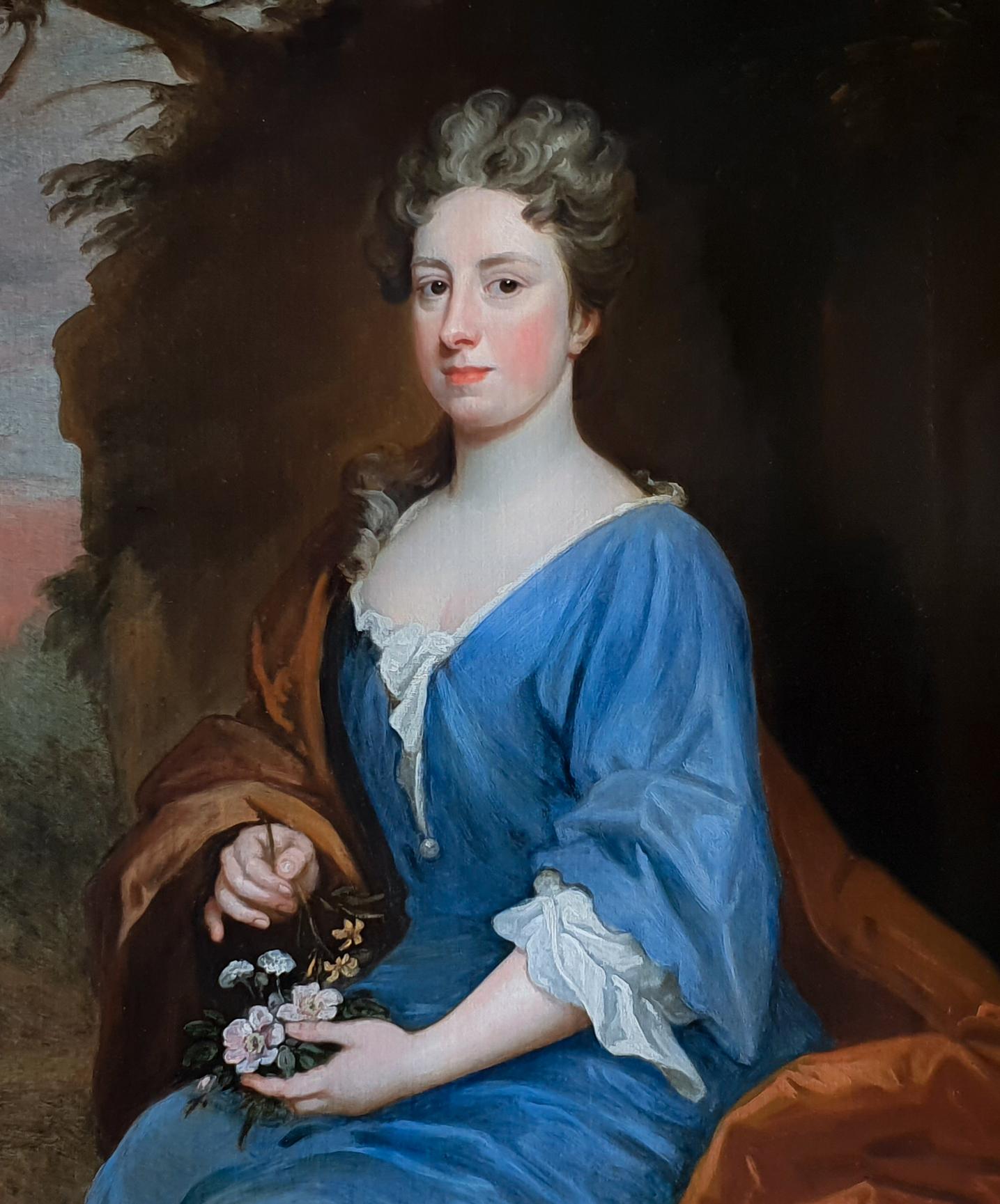 Sir Godfrey Kneller (Studio of) - Portrait of a Lady, Susannah Papillon ...