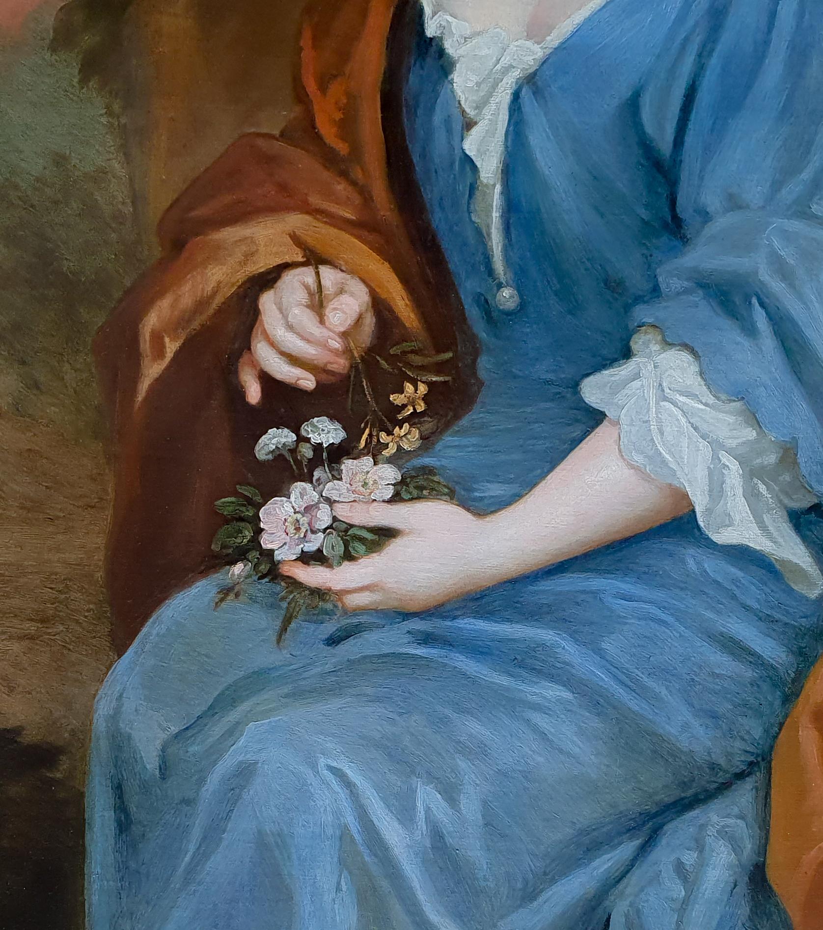 Sir Godfrey Kneller (Studio of) - Portrait of a Lady, Susannah Papillon ...