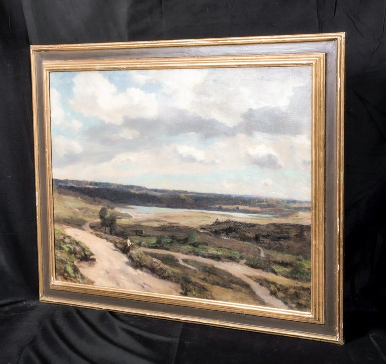 Sir Herbert Edwin Pelham Hughes Stanton - Figure In A Landscape, dated ...