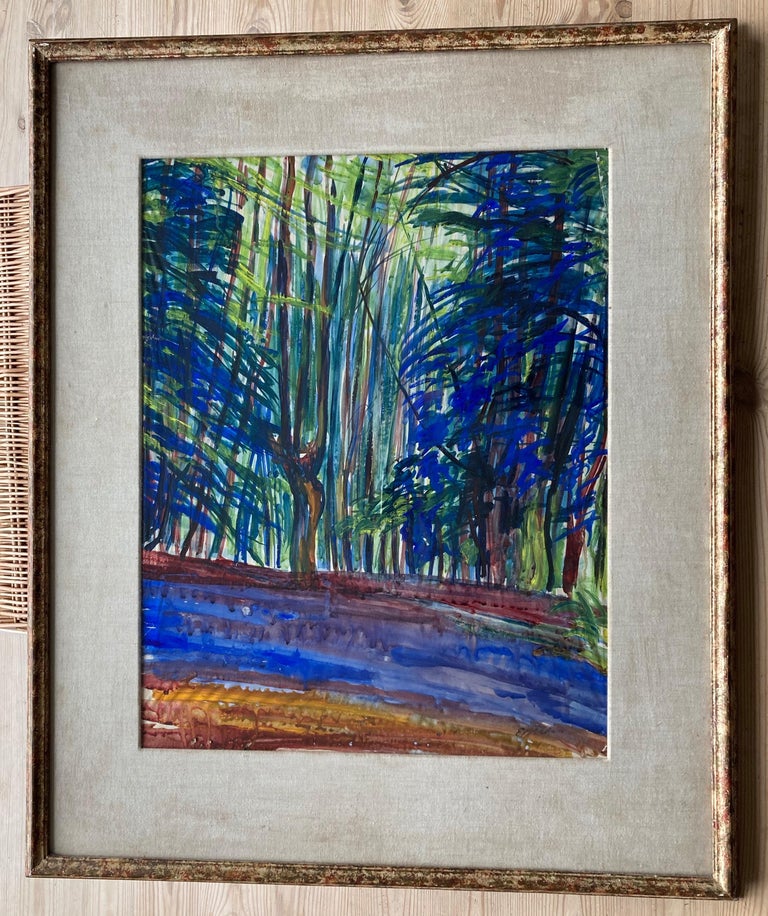 Sir Jacob Epstein - Sir Jacob Epstein, Woodland scene, Jewish Modernist ...