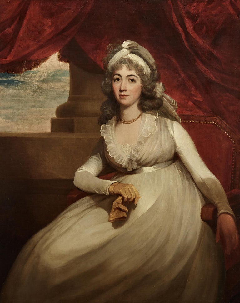 Sir Martin Archer Shee - 18th century English Portrait Painting of Anne ...