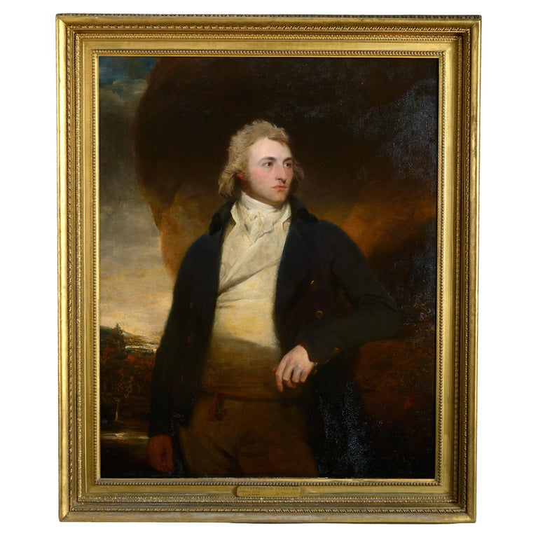 Sir Martin Archer Shee, Pair of Portraits For Sale at 1stDibs