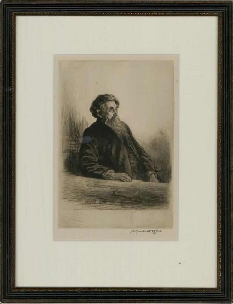 Sir Muirhead Bone - Sir Muirhead Bone (1876-1953) - 1927 Etching, Rev ...