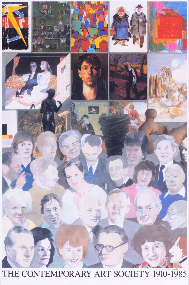 Sir Peter Blake - British Sir Peter Blake lithograph, Contemporary Art ...