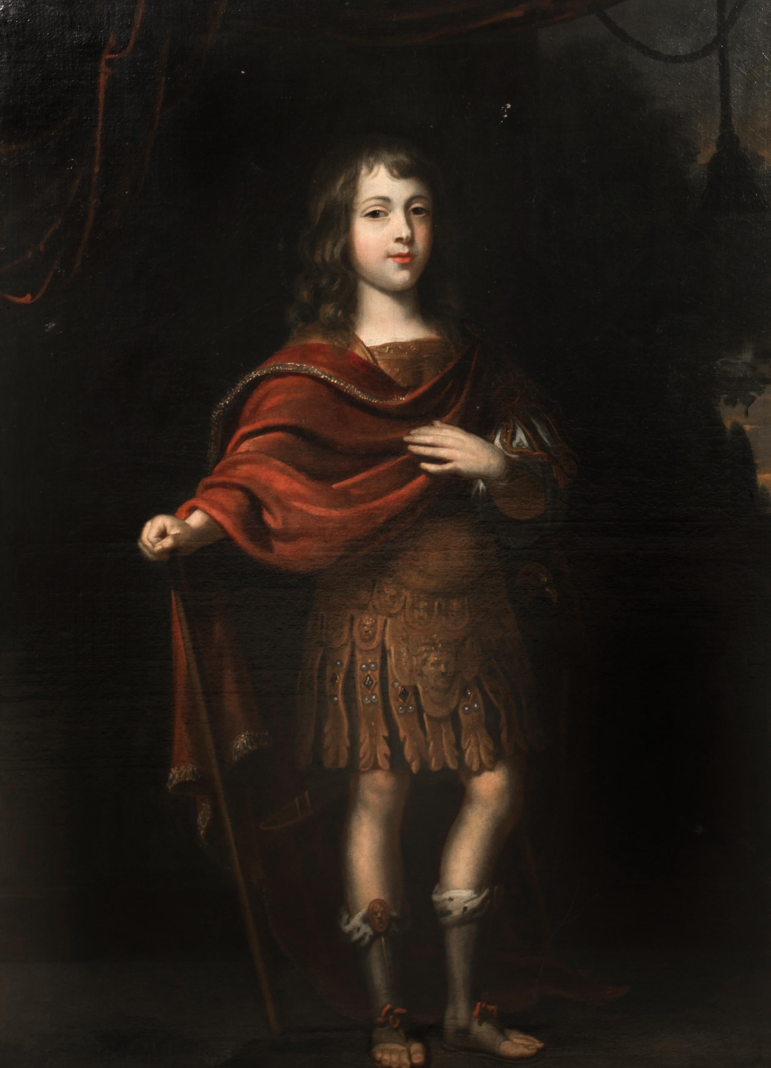 Portrait Of A Boy From The Langley Family As Roman Emperor, 17th ...