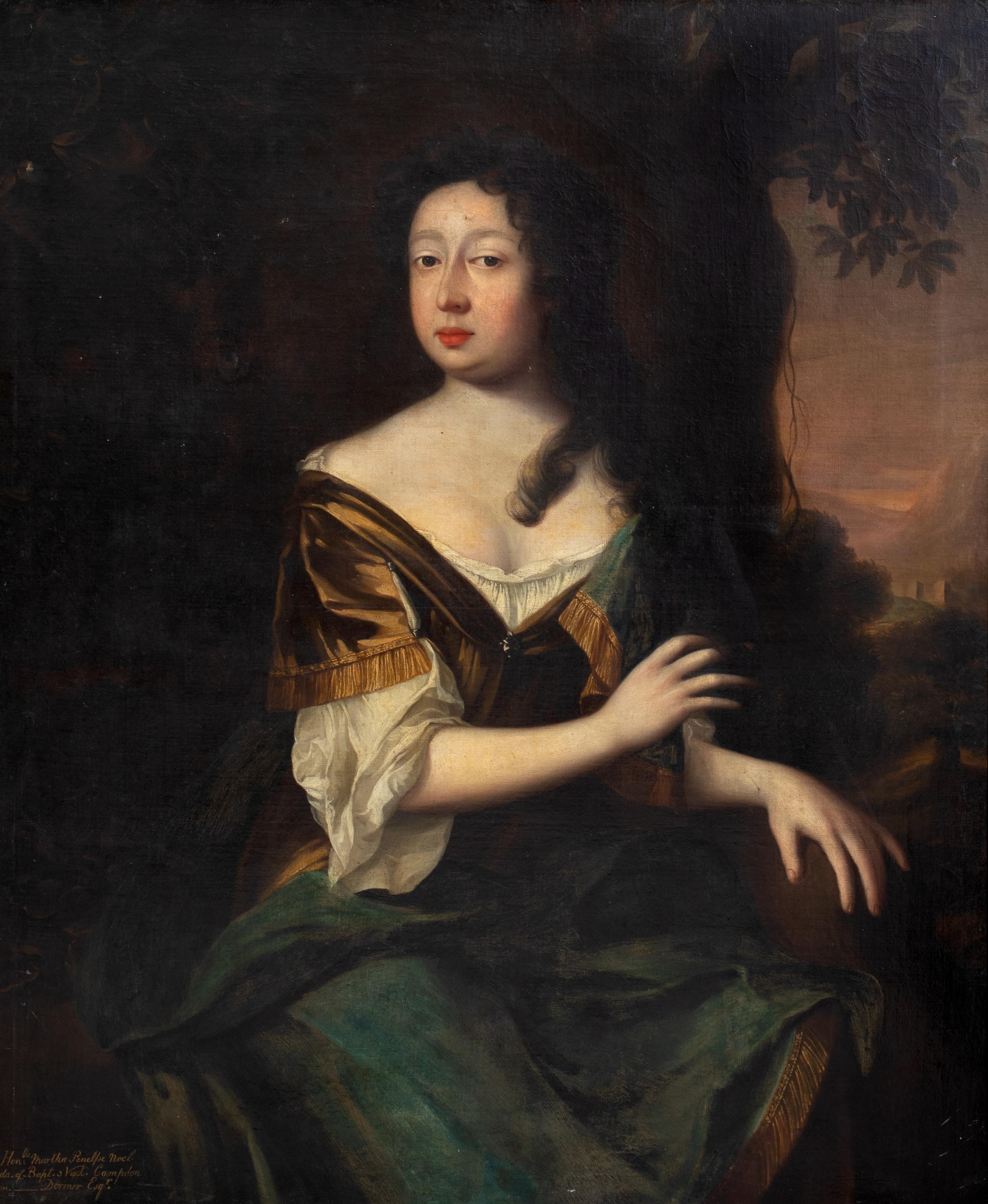 Portrait Of MARTHA PENELOPE NOEL (1666-1692), Later Mrs Dormer, 17th ...