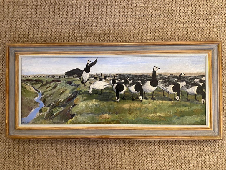 Sir Peter Markham Scott - Barnacle geese For Sale at 1stDibs