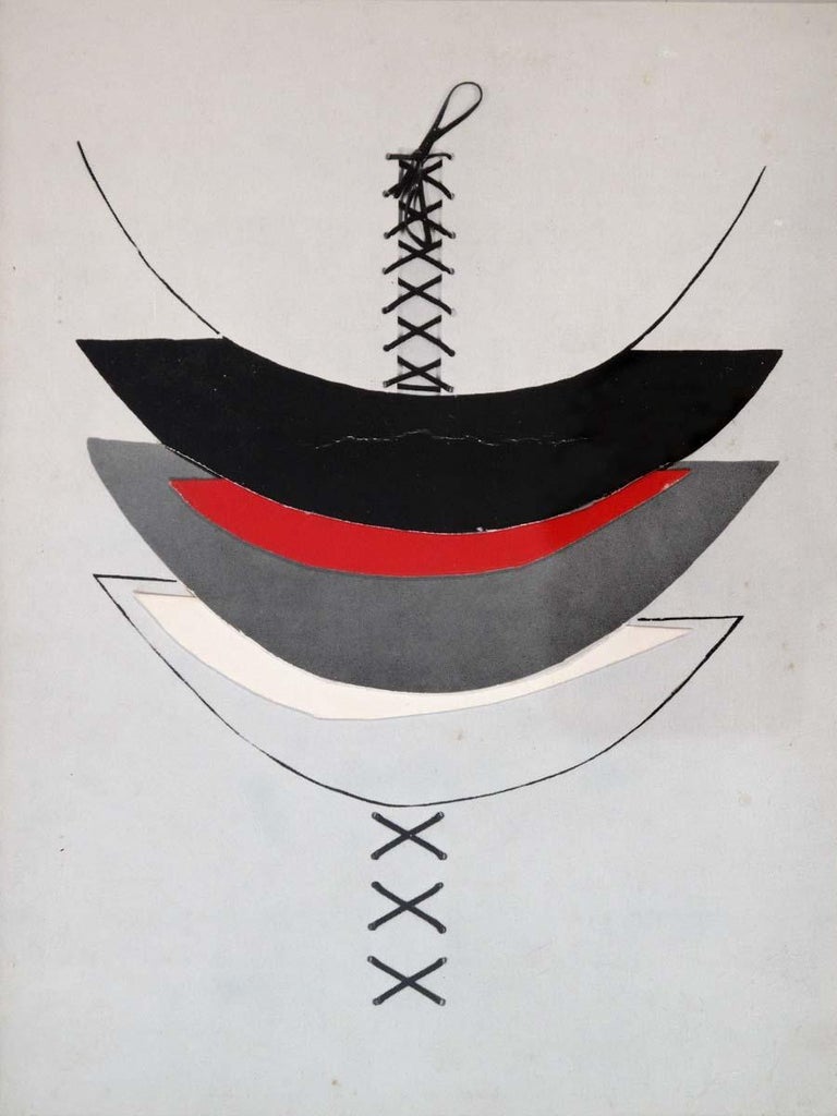 Sir Terry Frost - Collage Painting For Sale at 1stDibs