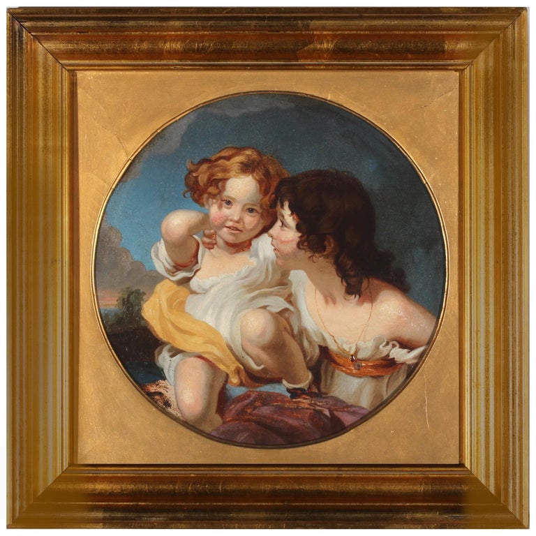 After Sir Thomas Lawrence - Late 19th Century Oil, The Calmady Children ...