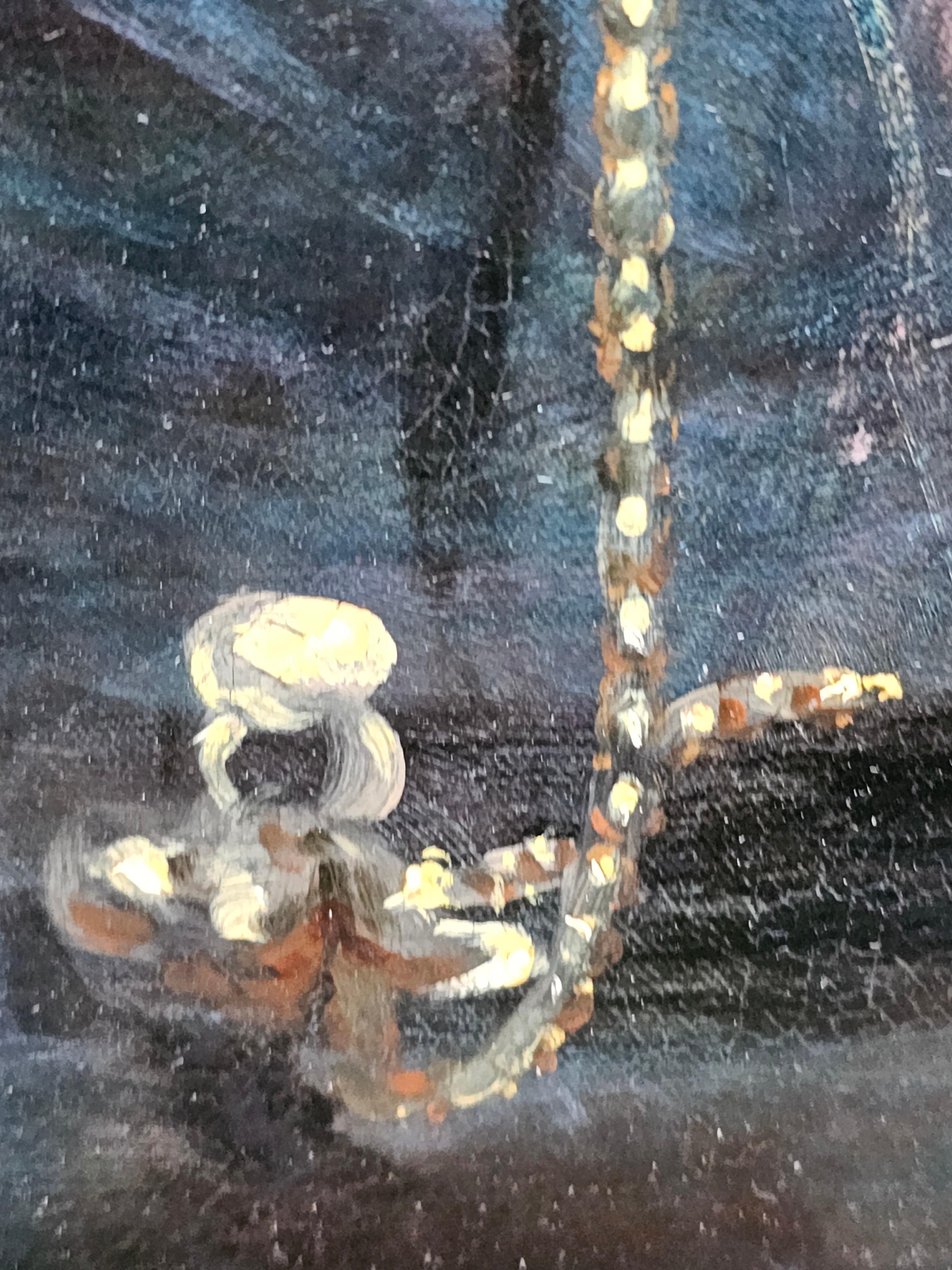 Portrait of a Lady with Pink Bow - British c 1820 Old Master art oil ...