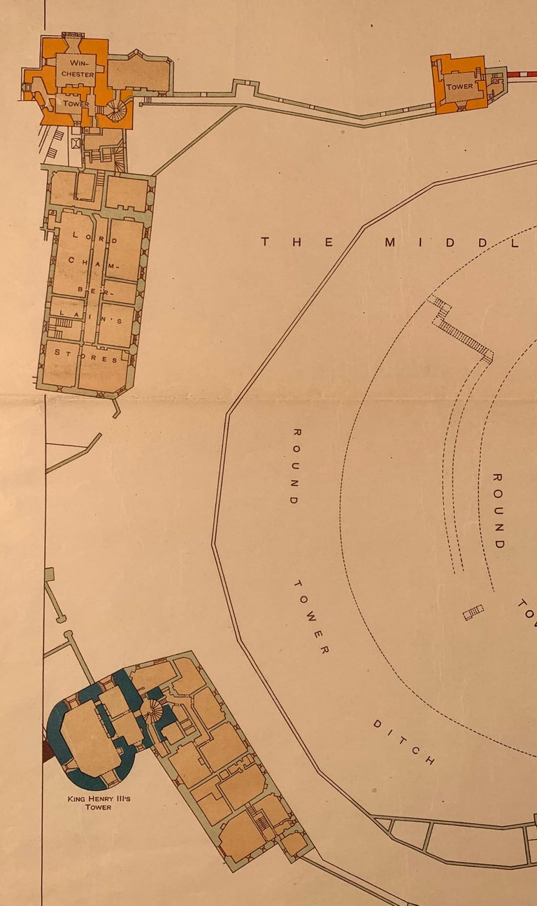 Sir W. H. St John Hope - Historic Windsor Castle Ground Floor Plan at ...