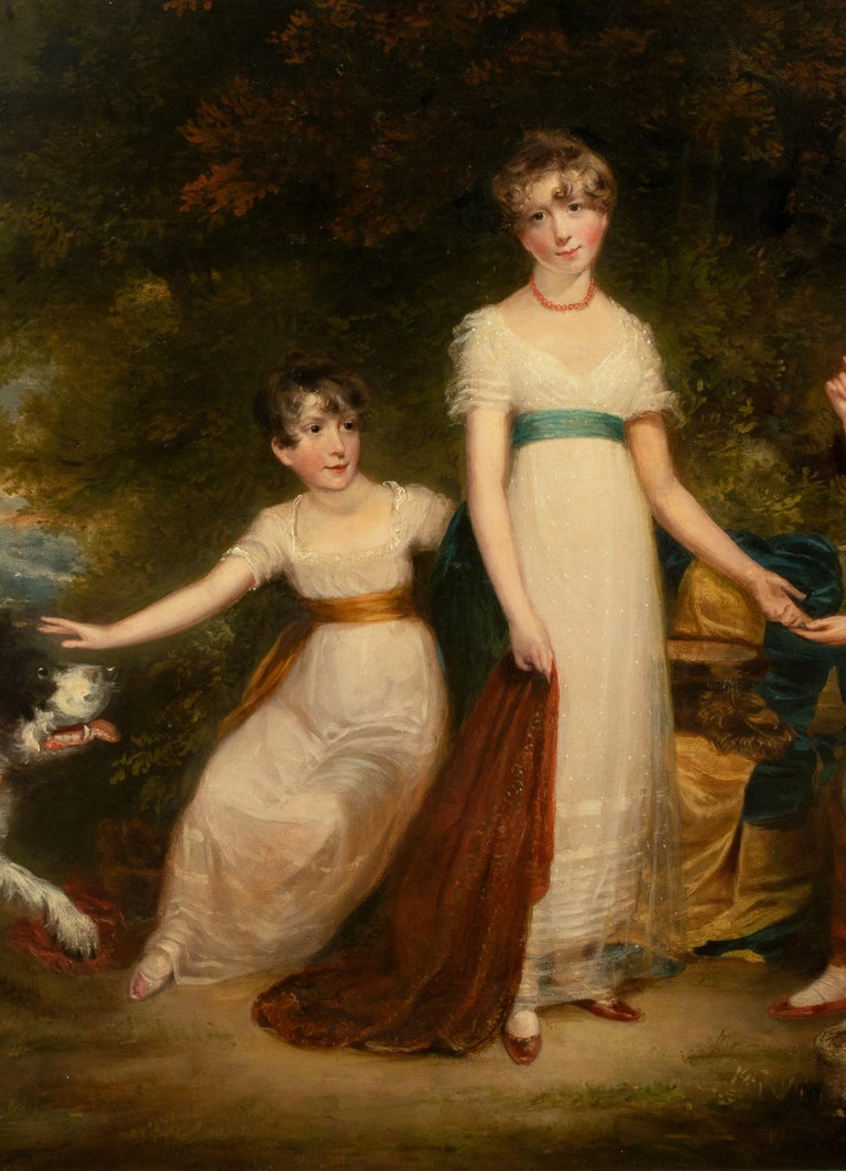 The Children Of The Stirling Family, 18th Century For Sale at 1stDibs
