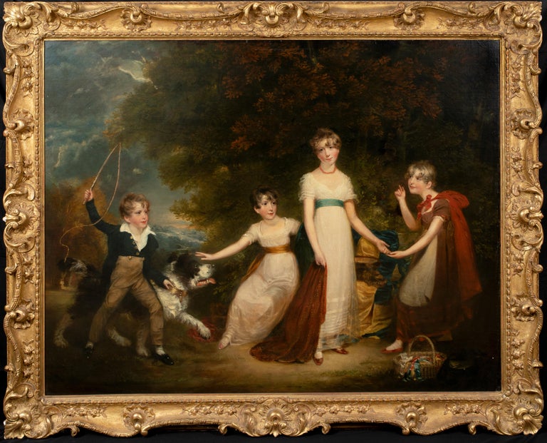 The Children Of The Stirling Family, 18th Century For Sale at 1stDibs