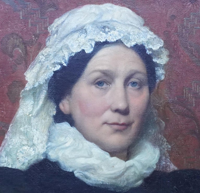 Sir William Blake Richmond - Portrait of Sarah Kelsall, 2nd Wife of ...