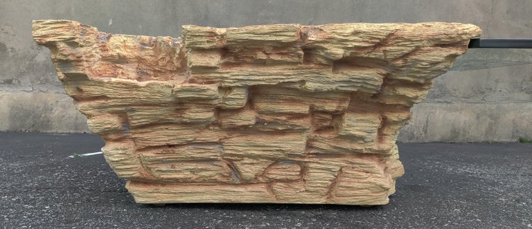 Sirmos Attribution Rock Quarry Coffee Table Mid Century Modern Circa ...