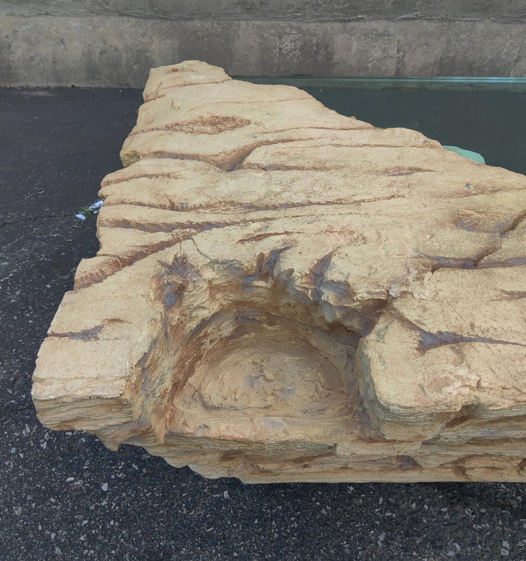 Sirmos Attribution Rock Quarry Coffee Table Mid Century Modern Circa ...