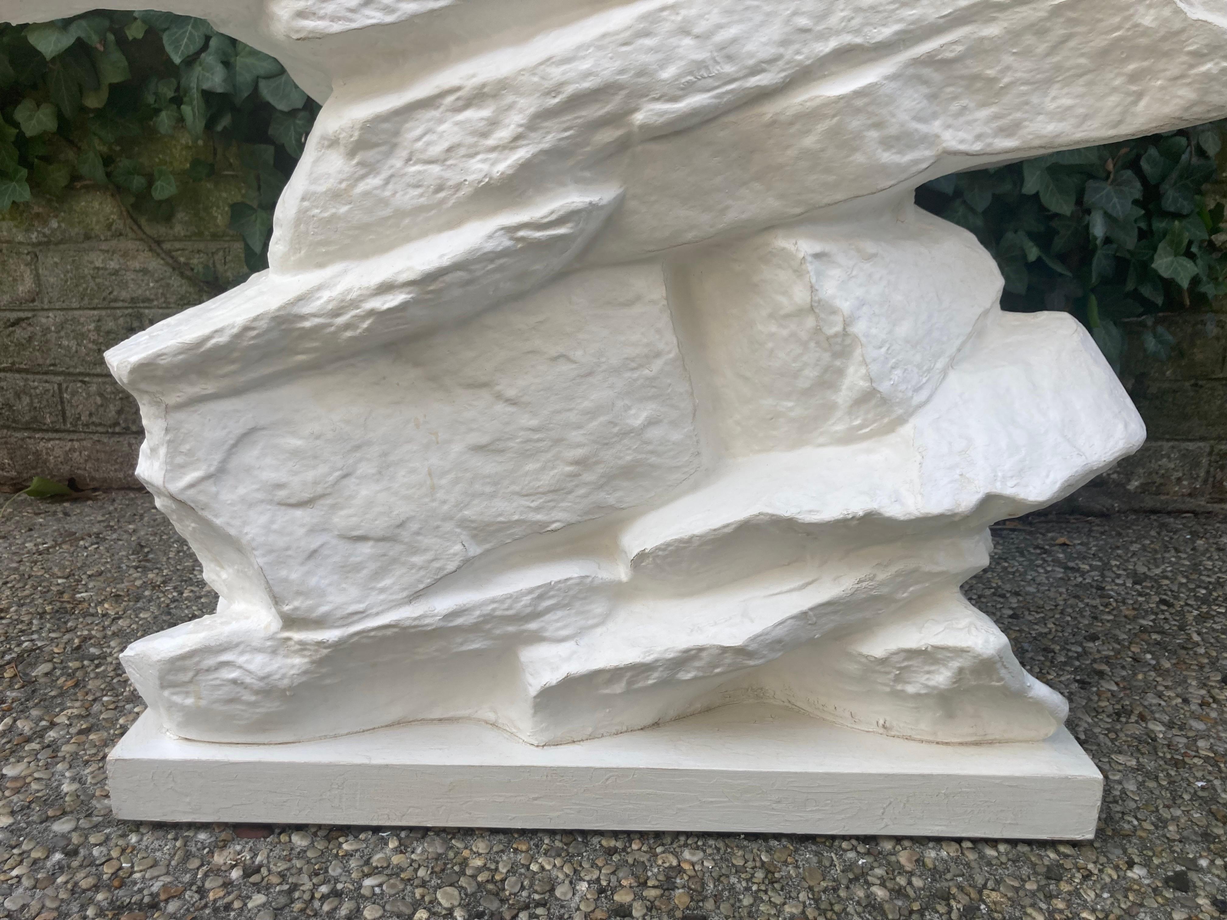 Sirmos Plaster Console Table at 1stDibs