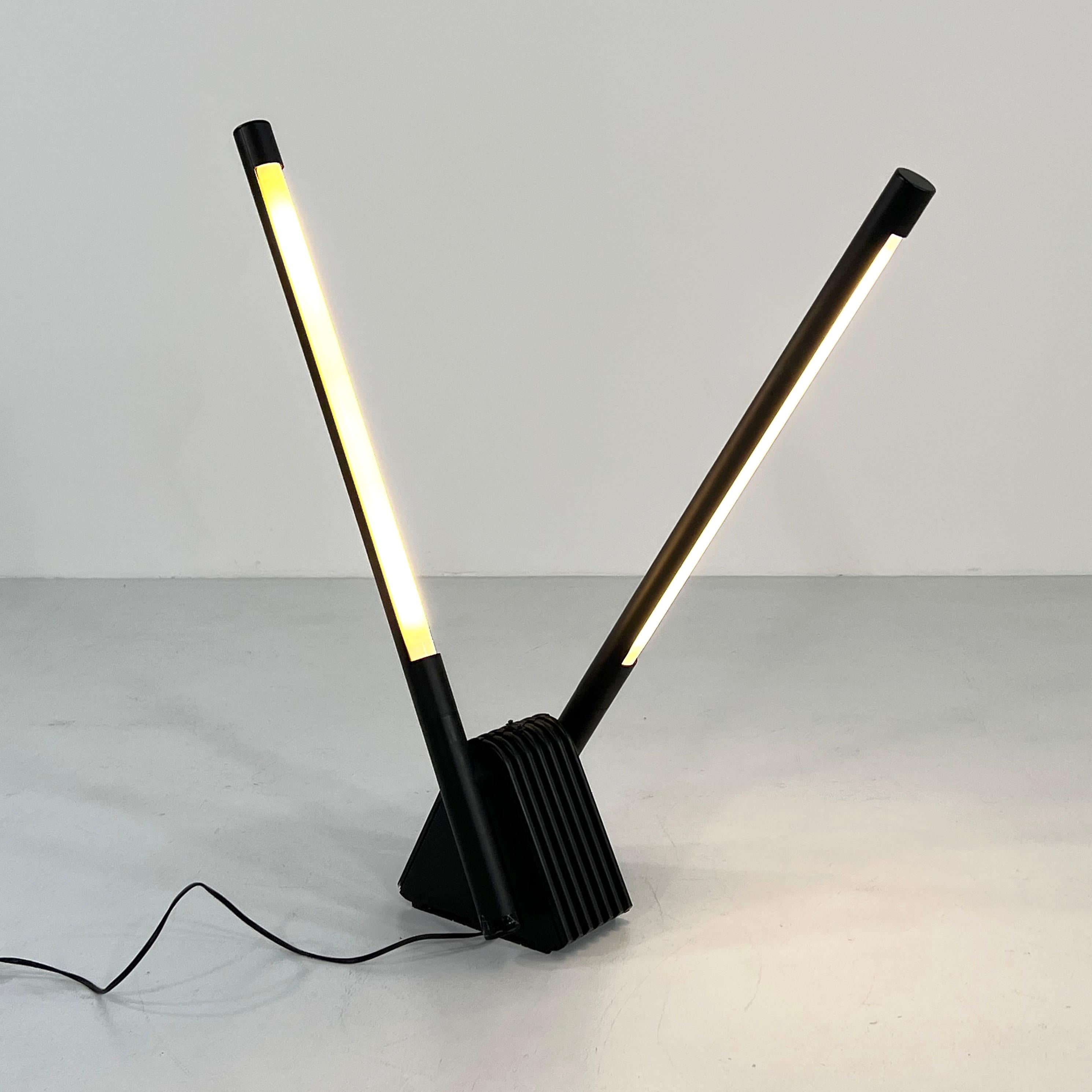 Sistema Flu Table or Floor Lamp by Rodolfo Bonetto for Luci Italia ...
