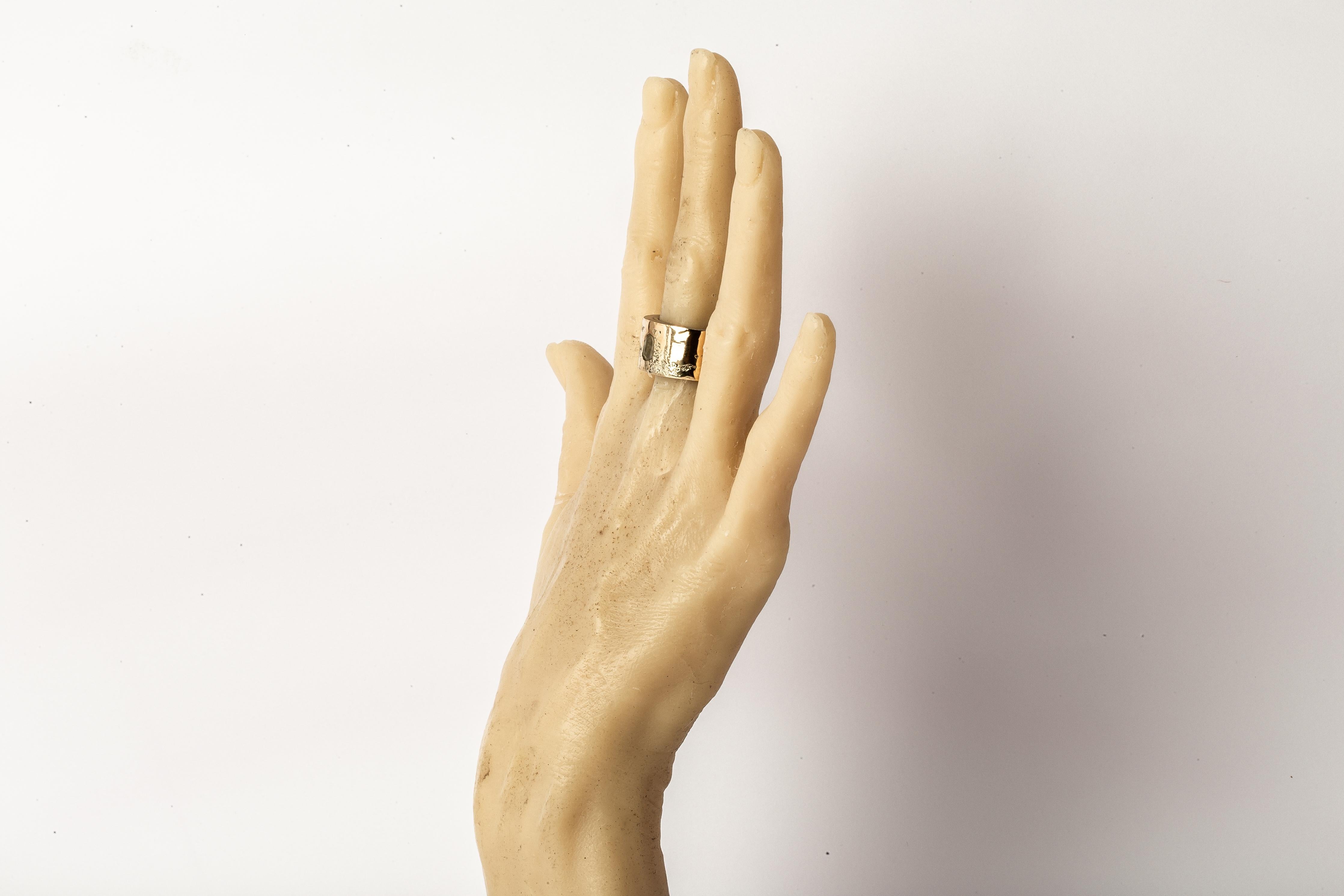 Customizable Sistema Ring (Fuse, 0.2 CT, Yellow Diamond Slab, 12mm ...