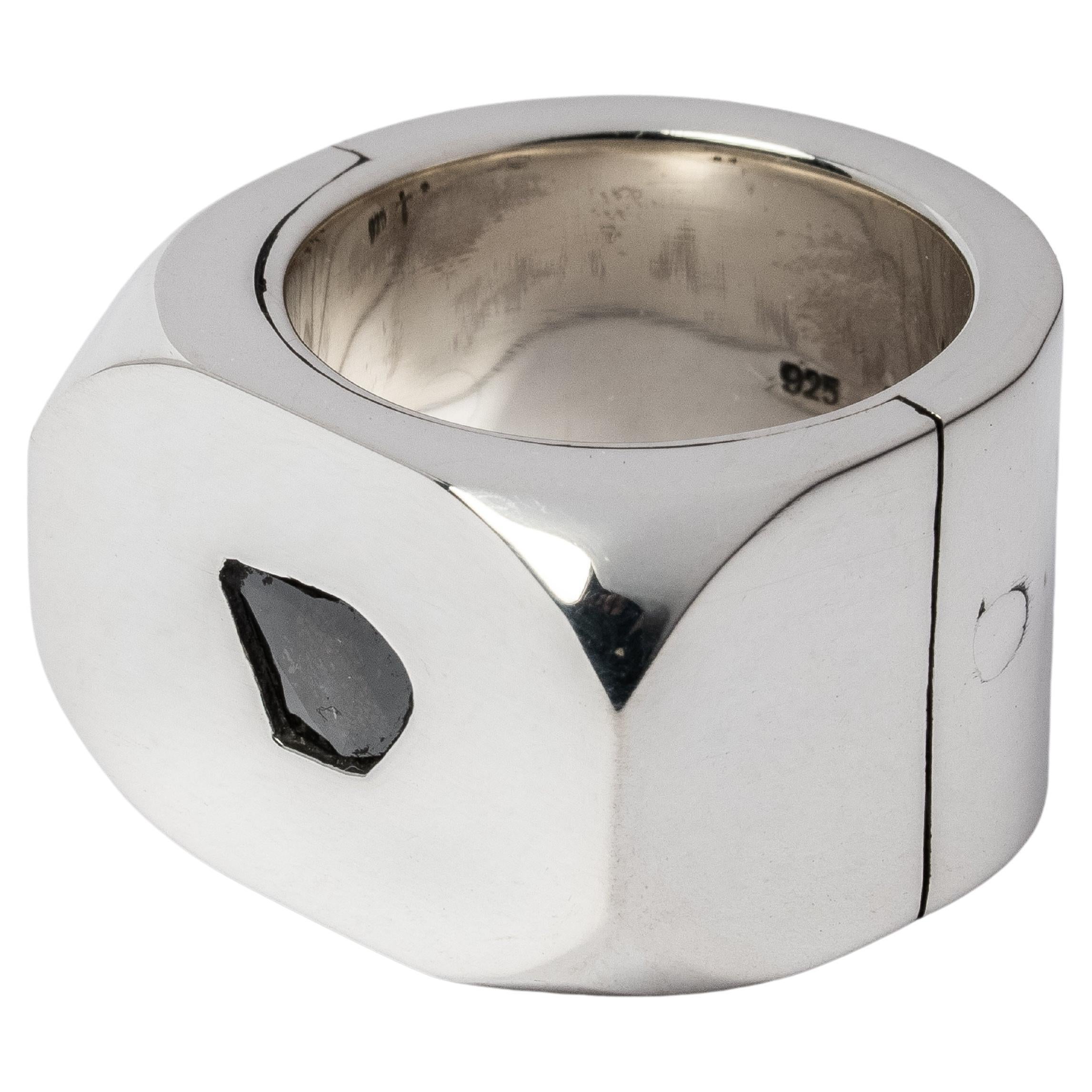 Customizable Sistema Ring (Oval, 0.4 CT, Diamond Slab, 17mm, PA+DIA ...