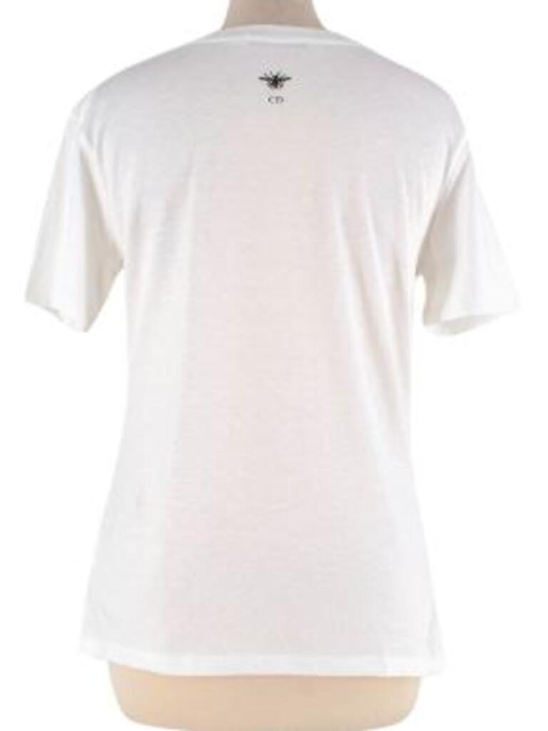 Sisterhood is Global White Cotton T-Shirt Tote Gift Set For Sale at 1stDibs
