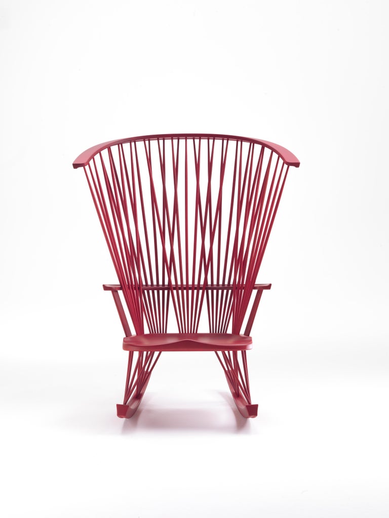 SITLALI ROCKING ARMCHAIR (Fuchsia, Grey or White) by Philippe ...