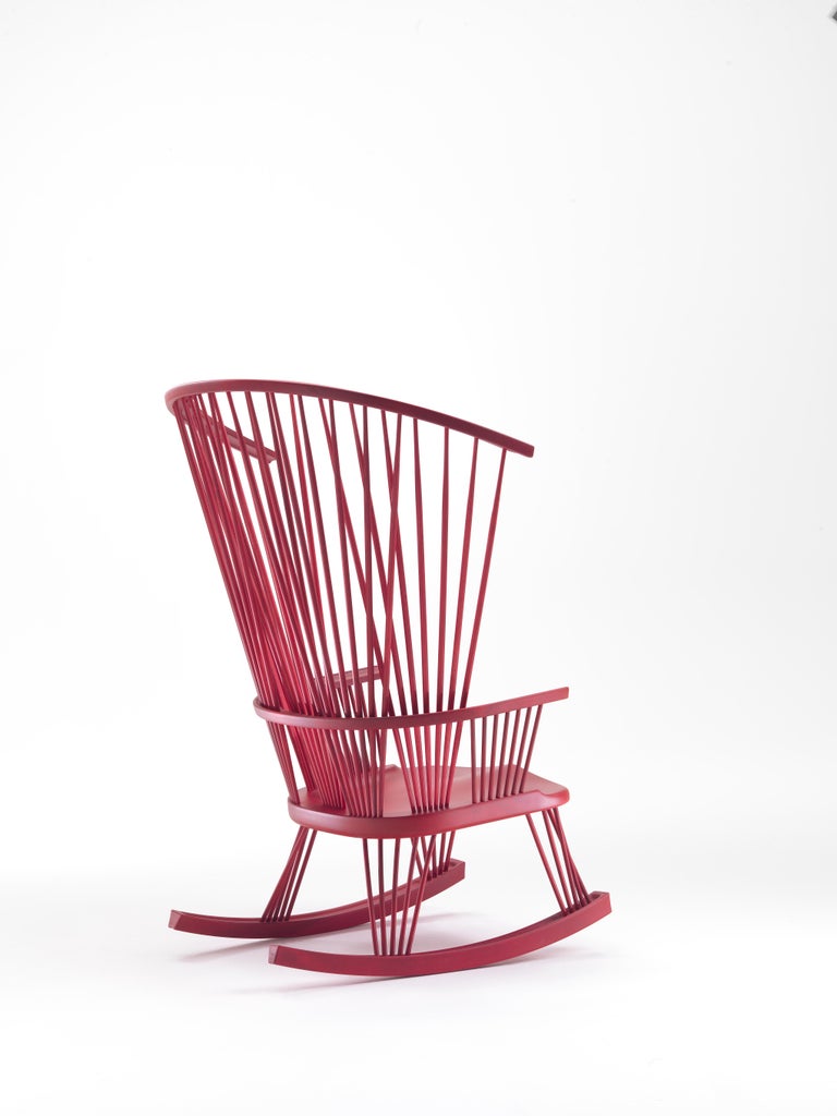 SITLALI ROCKING ARMCHAIR (Fuchsia, Grey or White) by Philippe ...