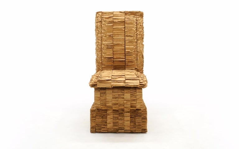 Sitting Beaver Chair by Frank Gehry for New City Editions, 1979 / 1986 ...