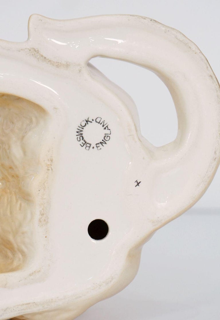 Sitting Yellow Lab Dog Figure by Beswick Pottery 'Fireside Model' For ...