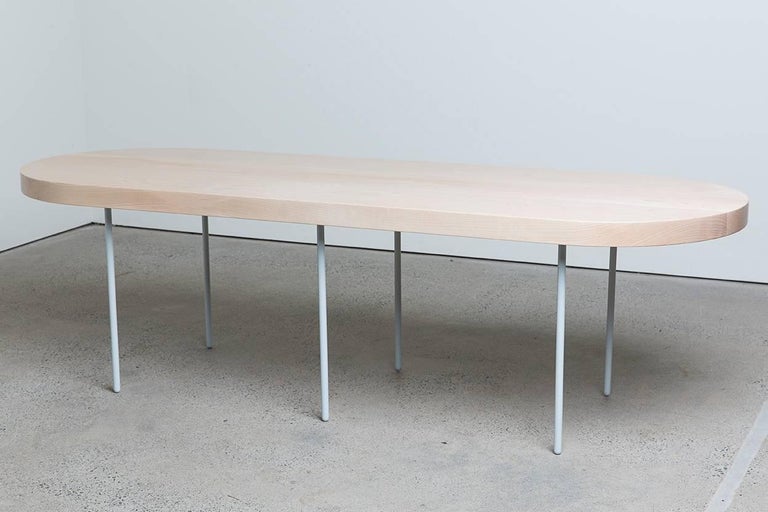 Situation Table in Maple and Gray For Sale at 1stDibs