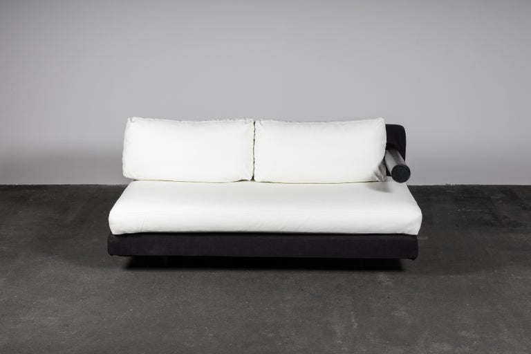 "Sity" Sectional Sofa in White Leather by Citterio for B&B Italia For ...