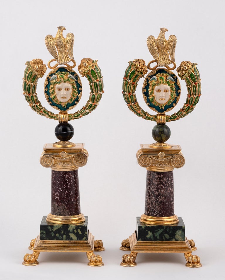 Six 20th Century Placeholders Depicting Roman Emperors For Sale at 1stDibs