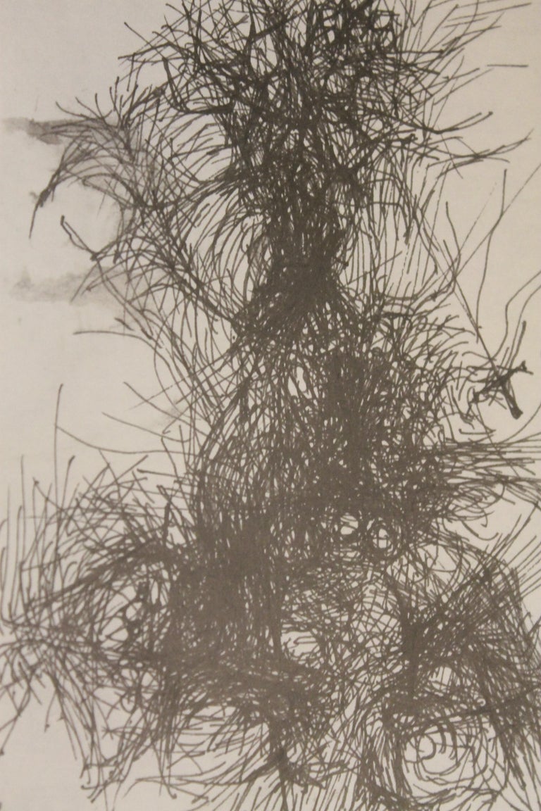 Six Abstract Pen Drawings at 1stDibs
