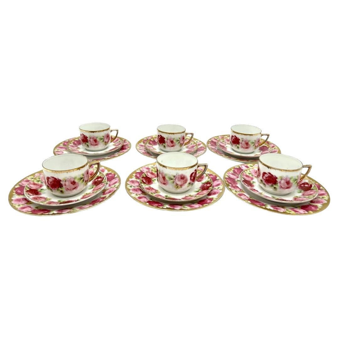 Six Chrysantheme Cacilie cups at 1stDibs